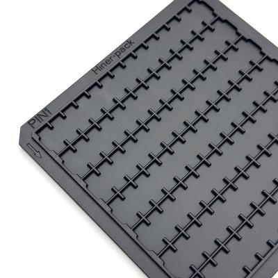 China High-Density 4-inch ESD Safe Waffle Pack Tray For IC And Semiconductor Handling for sale
