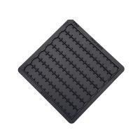 China High-Density 4-inch ESD Safe Waffle Pack Tray For IC And Semiconductor Handling for sale