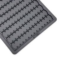 China High-Density 4-inch ESD Safe Waffle Pack Tray For IC And Semiconductor Handling for sale