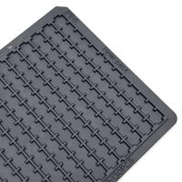 China Automation-Ready 4-inch ESD Safe Waffle Pack Tray For IC Handling And Robotic Assembly for sale