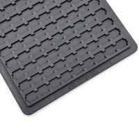 China Customizable 4-inch ESD Safe Reusable Waffle Pack Tray For IC And Semiconductor Handling for sale