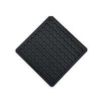China Customizable 4-inch ESD Safe Reusable Waffle Pack Tray For IC And Semiconductor Handling for sale