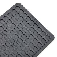 China Customizable 4-inch ESD Safe Reusable Waffle Pack Tray For IC And Semiconductor Handling for sale