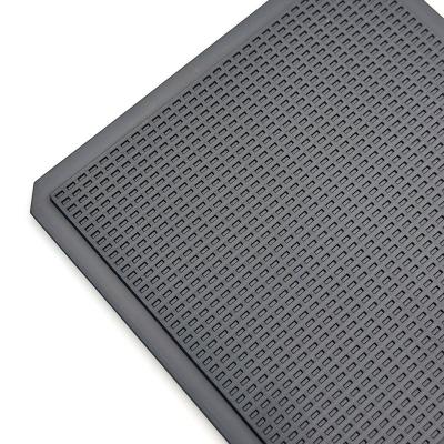 China Cleanroom Compatible 4-inch ESD Safe Waffle Pack Tray For IC Chip Handling for sale