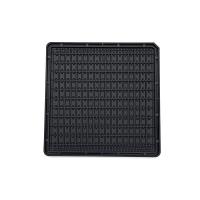 China Lightweight 4-inch ESD Safe Waffle Pack Tray For IC And Semiconductor Handling for sale