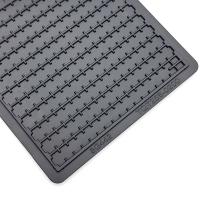 China Lightweight 4-inch ESD Safe Waffle Pack Tray For IC And Semiconductor Handling for sale