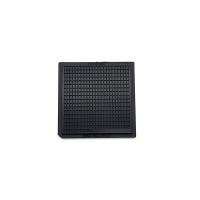China High Purity ESD Safe Waffle Pack Tray 50.7x50.7mm 400 Cavities for Optoelectronic Devices for sale