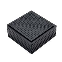 China Permanently Conductive RoHS Compliant Waffle Pack Chip Trays For Long Term Storage for sale