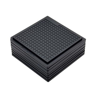 China Permanently Conductive RoHS Compliant Waffle Pack Chip Trays For Long Term Storage for sale