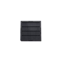 China Permanent Antistatic Waffle Pack Chip Tray 50.7x50.7x5.5mm 56 Cavities for sale