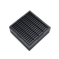 China Permanent Antistatic Waffle Pack Chip Tray 50.7x50.7x5.5mm 56 Cavities for sale