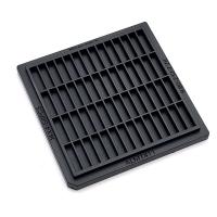 China Permanent Antistatic Waffle Pack Chip Tray 50.7x50.7x5.5mm 56 Cavities for sale