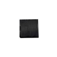 China Stackable Conductive Waffle Pack Chip Trays 50.8x50.8mm 100 Cavity ESD Protection for sale