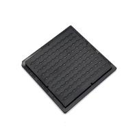 China Stackable Conductive Waffle Pack Chip Trays 50.8x50.8mm 100 Cavity ESD Protection for sale