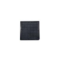 China Stackable Conductive Waffle Pack Chip Trays 50.8x50.8mm 100 Cavity ESD Protection for sale