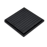 China Stackable Conductive Waffle Pack Chip Trays 50.8x50.8mm 100 Cavity ESD Protection for sale