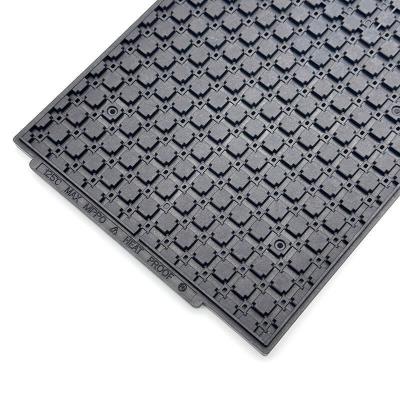 China High Temp JEDEC Tray 150°C ESD Protection 322.6x135.9mm for AI Chip BGA Packaging for sale