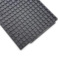 China High Temp JEDEC Tray 150°C ESD Protection 322.6x135.9mm for AI Chip BGA Packaging for sale