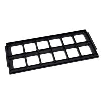 China PPE Anti-Static JEDEC IC Tray 322.6x135.9mm for Semiconductor Logistics Protection for sale