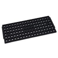 China Custom JEDEC IC Tray 322.6x135.9x7.62mm MPPO Anti-static for Semiconductor Production for sale