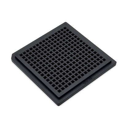 China Cleanroom Waffle Pack IC Tray 50.7x50.7mm 216 Cavities for Fine Pitch Chip Storage for sale