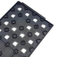 China Sturdy JEDEC IC Trays for Clean Production and Wafer Safety for sale