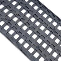 China Durable PC JEDEC IC Tray 322.6x135.9x9.5 mm Cavity 11.31x27.68 mm Reusable Semiconductor Protection for sale