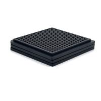 China ESD Waffle Pack Tray 272 Cavities 50.7mm Precision Grid for IC Chip Packaging for sale