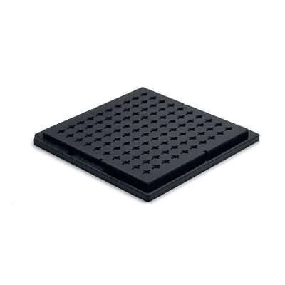 China ESD-Safe IC Chip Tray 50.8x50.8mm Precision Cavity for Semiconductor Storage for sale