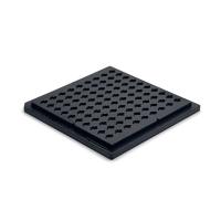 China Anti-Static Reusable Waffle Pack Chip Trays 50.8x50.8mm Customizable Cavity for Semiconductor ICs for sale