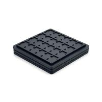 China Professional ESD Waffle Trays for Fine Pitch IC Components with Anti-Static & Dust-Proof Design and Customizable Cavity Size for sale