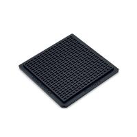 China ESD-Safe Waffle Pack Chip Tray 50.7x50.7mm 408 Cavities for Semiconductor Storage for sale