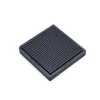 China ESD-Safe Waffle Pack Chip Tray 50.7x50.7mm 408 Cavities for Semiconductor Storage for sale