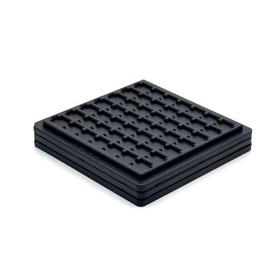 China High Temp ESD Waffle Trays 50.8x50.8mm for Semiconductor ICs for sale