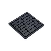 China High Temp ESD Waffle Trays 50.8x50.8mm for Semiconductor ICs for sale