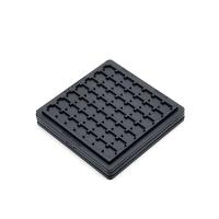 China High Temp ESD Waffle Trays 50.8x50.8mm for Semiconductor ICs for sale