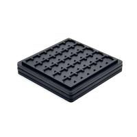 China Durable Grid Waffle Trays for Safe Fine Pitch IC Handling for sale
