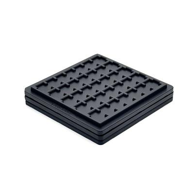 China Durable Grid Waffle Trays for Safe Fine Pitch IC Handling for sale
