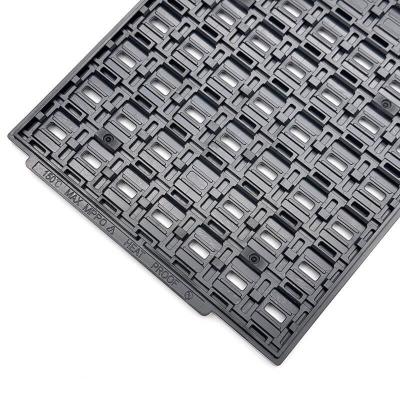 China 150°C Heat-Resistant MPPO JEDEC IC Tray with Customizable Cavities for Semiconductor Packaging for sale