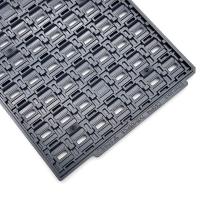 China 150°C Heat-Resistant MPPO JEDEC IC Tray with Customizable Cavities for Semiconductor Packaging for sale