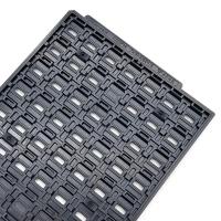 China 150°C Heat-Resistant MPPO JEDEC IC Tray with Customizable Cavities for Semiconductor Packaging for sale