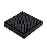 China Durable Waffle Pack Chip Trays with Uniform Grid to Secure Fine Pitch ICs for sale