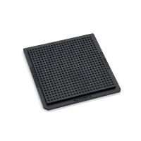 China Durable Waffle Pack Chip Trays with Uniform Grid to Secure Fine Pitch ICs for sale