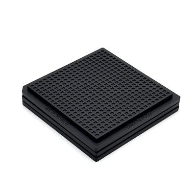 China Heavy Duty Waffle Pack Chip Trays with Uniform Grid for Fine Pitch IC Protection for sale