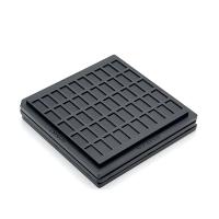 China Waffle Pack Chip Trays made from anti static materials to ensure safe handling and storage of delicate semiconductor IC chips for sale