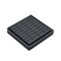 China Heat-Resistant Anti-Static Waffle Pack Trays with Customizable Cavity Sizes for Semiconductor IC Chips for sale