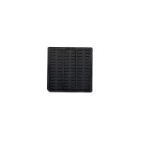 China Reusable ESD-Safe Waffle Pack Chip Trays with Customizable Cavity Size for Semiconductor IC Protection for sale