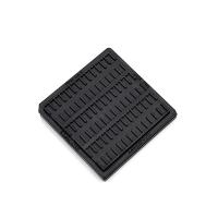 China Reusable ESD-Safe Waffle Pack Chip Trays with Customizable Cavity Size for Semiconductor IC Protection for sale