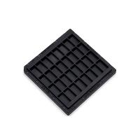 China Anti-Static Reusable Cleanroom-Grade Waffle Pack Chip Trays for Semiconductor IC Protection for sale