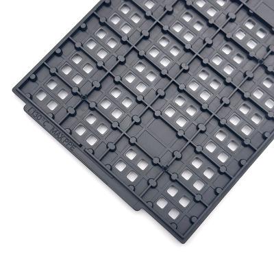 China Customizable Cavity PPE JEDEC IC Trays Heat‑Resistant For Semiconductor Packaging for sale
